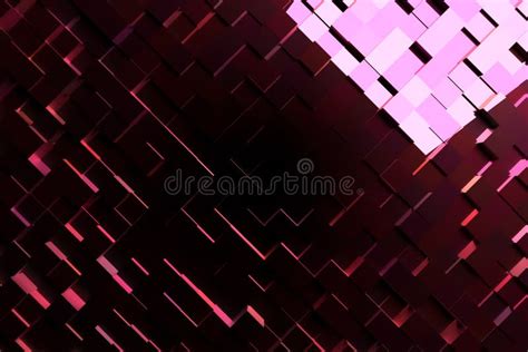 Abstract Shape Composition Geometric Structure Block Or Cube Wallpaper For Graphic Design
