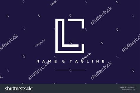 Alphabet Letters Monogram Icon Logo Lccll Stock Vector Royalty Free