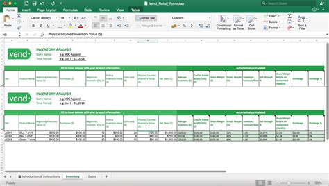 Software Inventory Excel Template