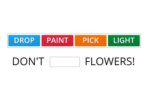 Commands 2 Missing Word