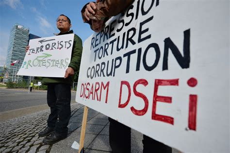 Dsei Arms Fair Trade Protesters Cleared As Judge Rules They Were