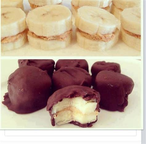 Chocolate Covered Peanut Butter Bananas Recipe 435