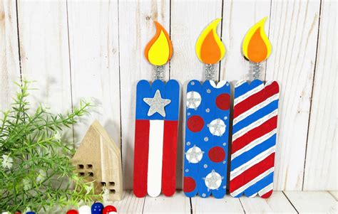 Dollar Store Firecracker Craft Mommy Evolution