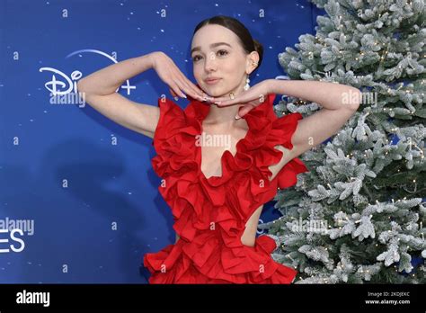 Los Angeles Nov 6 Ruby Jay At The Santa Clauses Premiere Screening