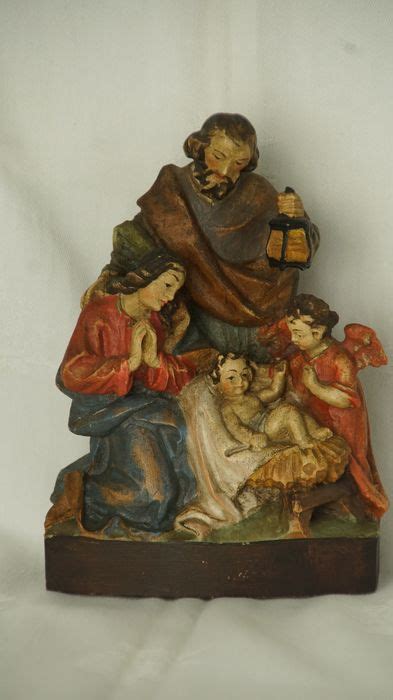 Image Sainte Famille Bois Orme Catawiki