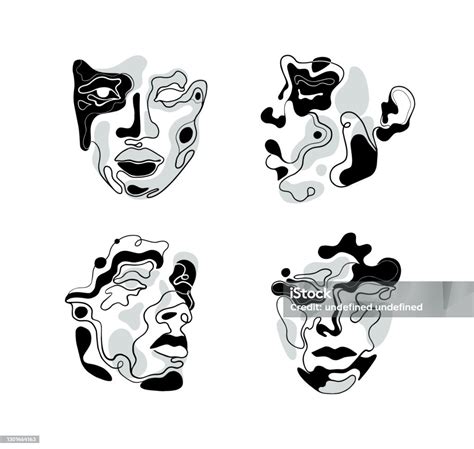 연속 라인 얼굴과 헤어 스타일의 최소한의 드로잉 패션 컨셉 여성 미용 미니멀리스트 티셔츠를 위한 벡터 일러스트 슬로건 디자인