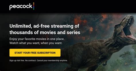 Peacock Free Trial Start Your Free Peacock Streaming Trial