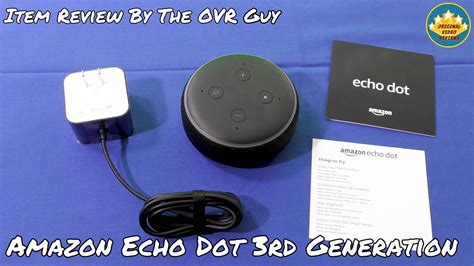 Amazon Echo Dot Rd Generation Review Original Video Reviews
