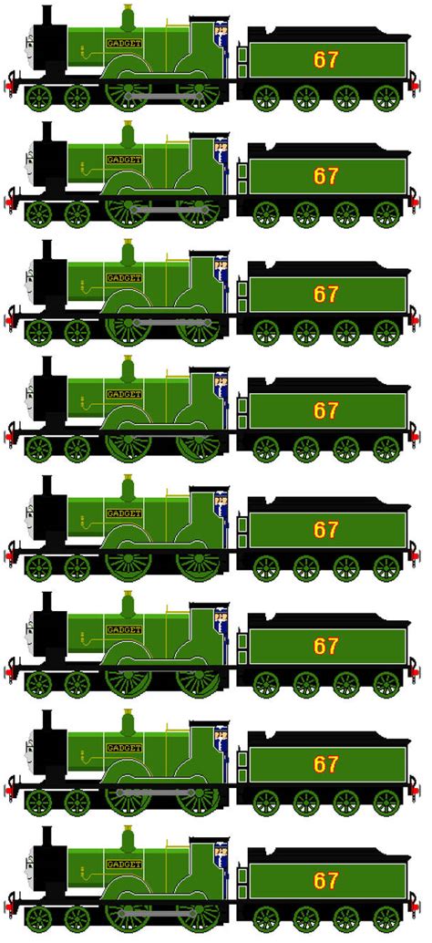 Gadget The Lswr T9 Class Engine Sprite Sheet By Jamesfan1991 On