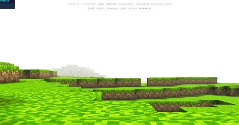 Threejs Webgl Geometry Minecraft Ao