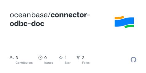 GitHub Oceanbase Connector Odbc Doc