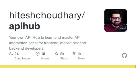 GitHub Hiteshchoudhary Apihub Your Own API Hub To Learn And Master