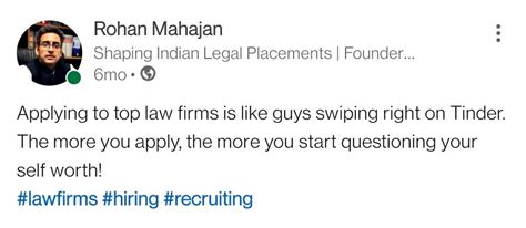 Rohan Mahajan On Linkedin Tinder