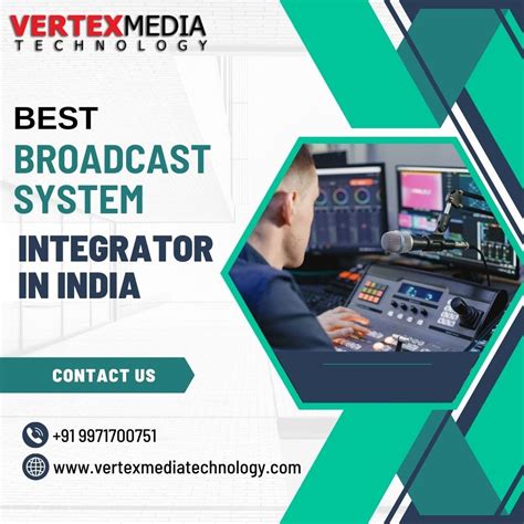Best Broadcast System Integrator In India Vertex Media Technology Medium