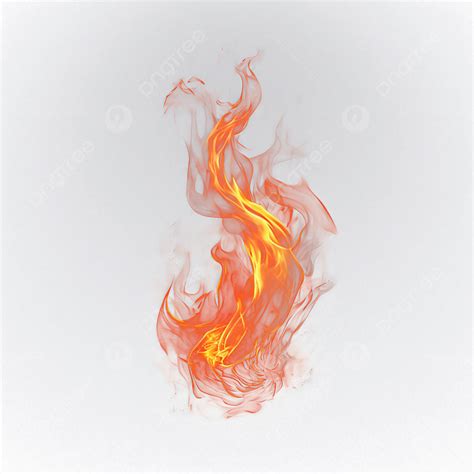Flame Flame Burning Real Effect Visual Effects Decorative Pattern