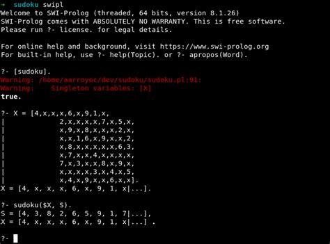 Sudoku En Prolog Adrianistán