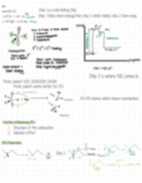 Solution Alkyl Halides Nucleophilic Substitution And Elimination