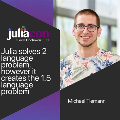 Juliacon Eindhoven2023 Programminglanguages Juliaprogramming