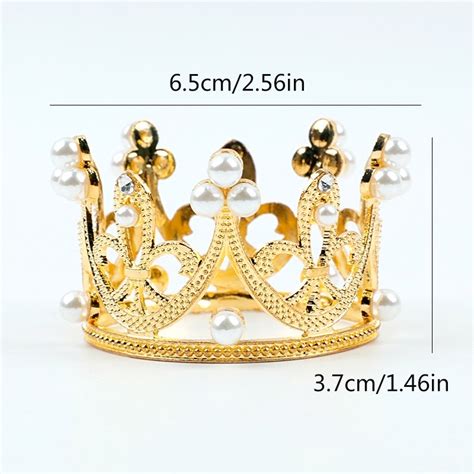 มงกุฎโลหะ เจ้าหญิง ด้านบน หมวกคริสตัล มุก ที่คาดผม มงกุฎ เด็ก ของขวัญ งานแต่งงาน งานเลี้ยงวัน