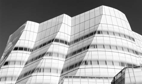 Architectural Structure Geometric Shapes On Modern Building Geometric