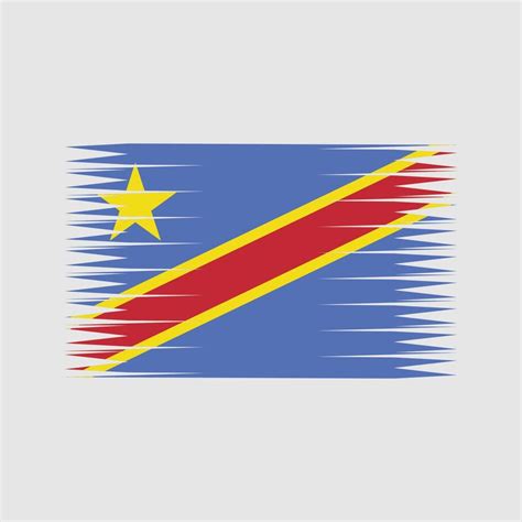 Republic Congo Flag Vector National Flag 11080523 Vector Art At Vecteezy