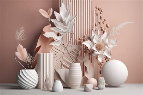 Premium Photo 3d Rendered Design Elements