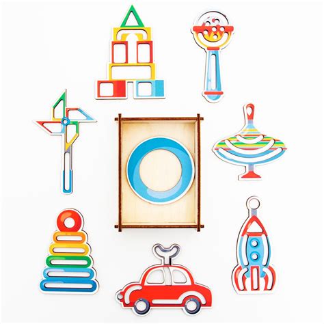 Трафареты «Игрушки» - Детские игрушки оптом