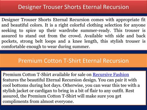 Ppt 3 Recursive Fashion Colorful Apparels To Make Your Wardrobe Ready Powerpoint Presentation