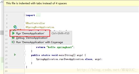 idea 创建springboot demo jar和war两种方式 jardemo2wardemoapplication csdn博客