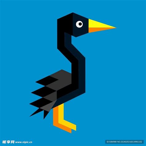 3d效果视角的鸬鹚设计图鸟类生物世界设计图库昵图网