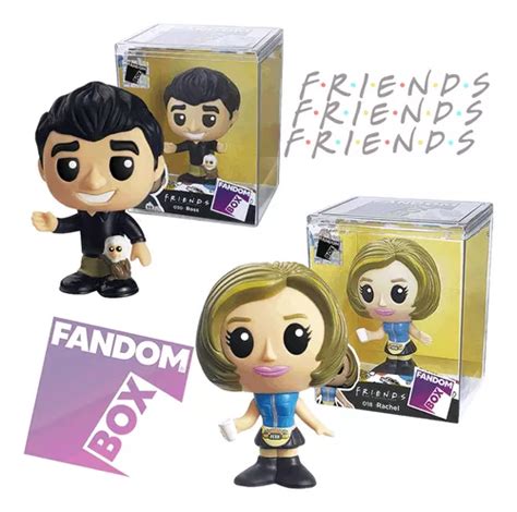 Seriado Friends Casal Ross E Rachel Bonecos Pop Fandom Box Parcelamento Sem Juros