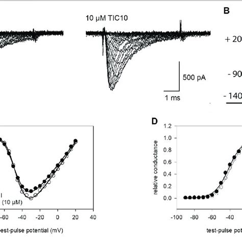 Voltage Dependence Of Activation A Original Traces Obtained From Download Scientific