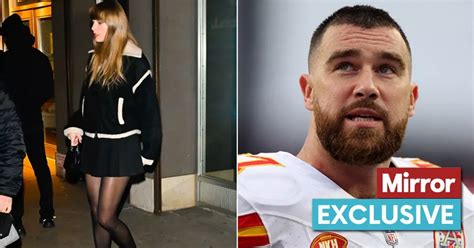 Taylor Swift Wears Tiny Miniskirt As Travis Kelce Proves He Is In Awe