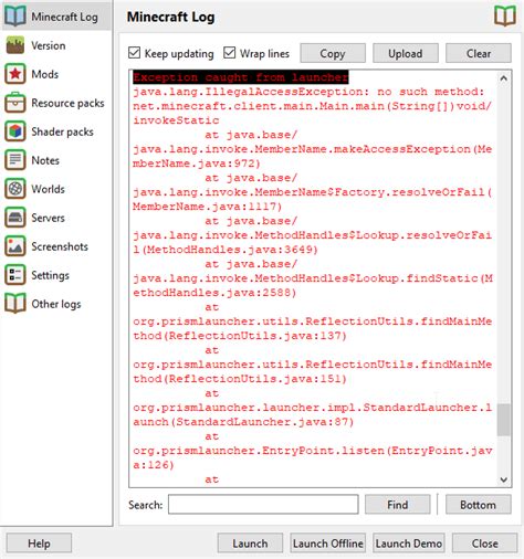 Minecraft Folder Is Missing Most Of Its Files Launcher Minecraft
