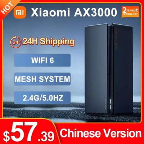 Jual Asli Xiaomi Ax3000 Router Wifi6 5ghz Sistem Jaring Router Penuh Jakarta Barat Caonghi