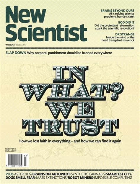 Issue 3149 Magazine Cover Date 28 October 2017 New Scientist