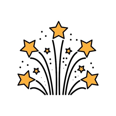 축하 파티 아이콘 프리미엄 Ai 생성 벡터