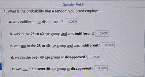 [solved] The Following Joint Frequency Dis