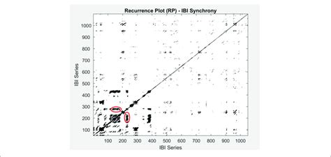 An Example Of A Multidimensional Recurrence Plot For One Group