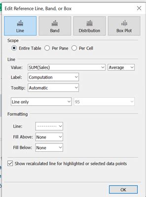 How To Create A Dynamic Reference Line The Data Babe