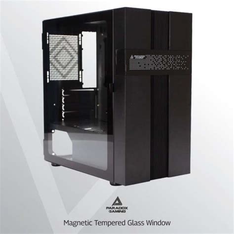 Jual Paradox Gaming Ignis Black Tempered Glass Micro Matx Mini Itx Case Di Seller Tf Com