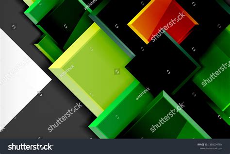 Colorful Square Rectangle Blocks Background Vector Stock Vector Colorful Square Rectangle Blocks Background Vector Stock Vector