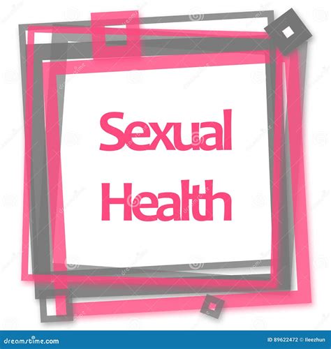 Sexual Health Pink Grey Frame Stock Illustration Illustration Of Erectile Clinic