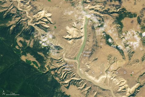 Chilcotin Rivers Landslide Lake Begins Draining