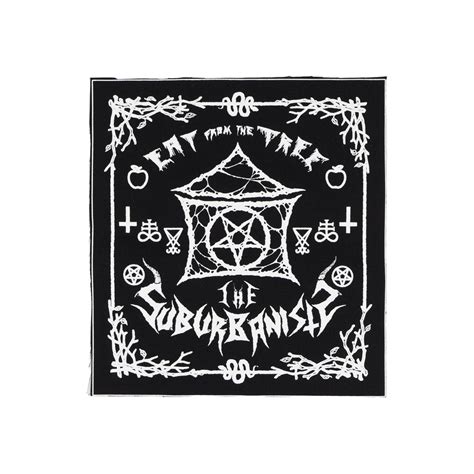Medium Satanic Panic Back Patch The Suburbanists