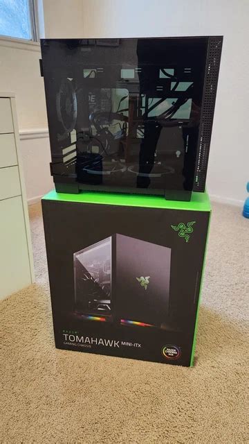 Razer Tomahawk Mini Itx Gaming Computer Case Razer Chroma Rgb With 5