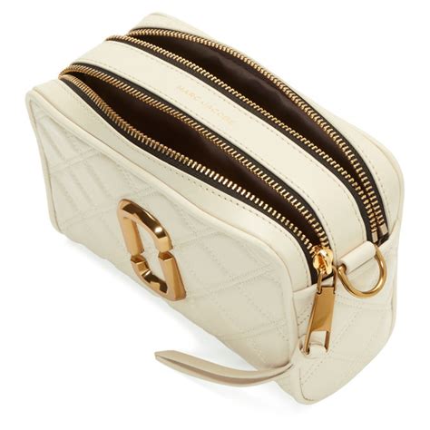 Marc Jacobs Off White The Quilted Softshot 21 Shoulder Bag Marc Jacobs