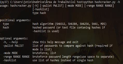 Hashcracker Python Hash Crackerkalilinuxtutorials