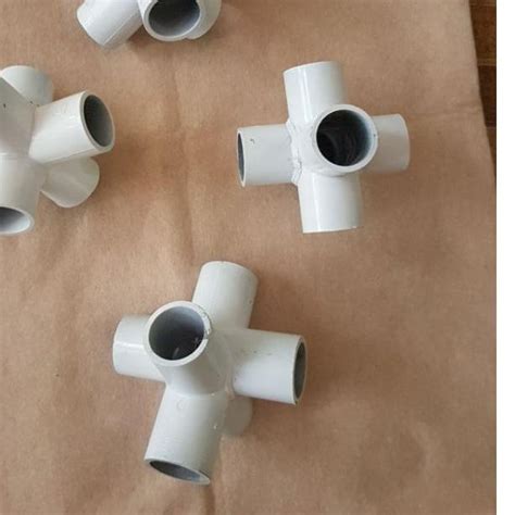 Jual Sambungan Konektor Fitting Tee Elbow Pipa Pvc 6 Way Arah Side Ukuran 1 2 3 4 5 8 And 1