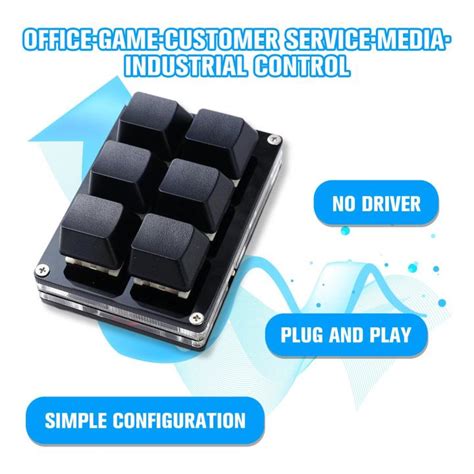 Keys Black Keypad Mini Keyboard Copy Paste Custom Shortcut One Mechanical Password Key Key